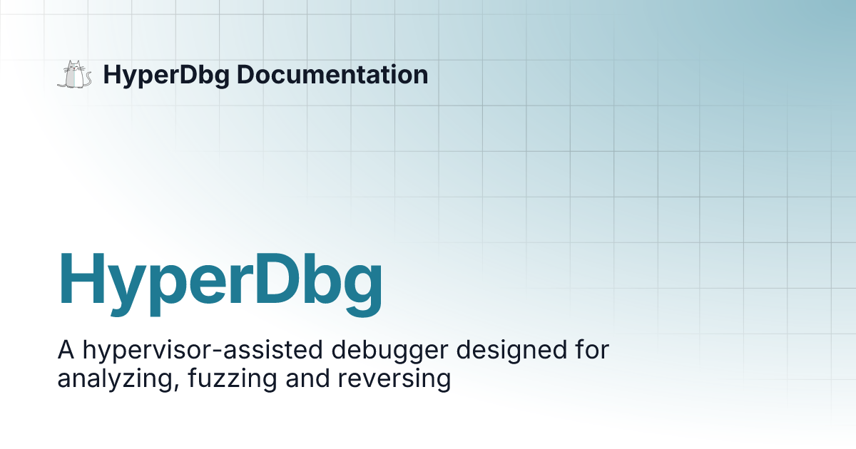 HyperDbg | HyperDbg Documentation