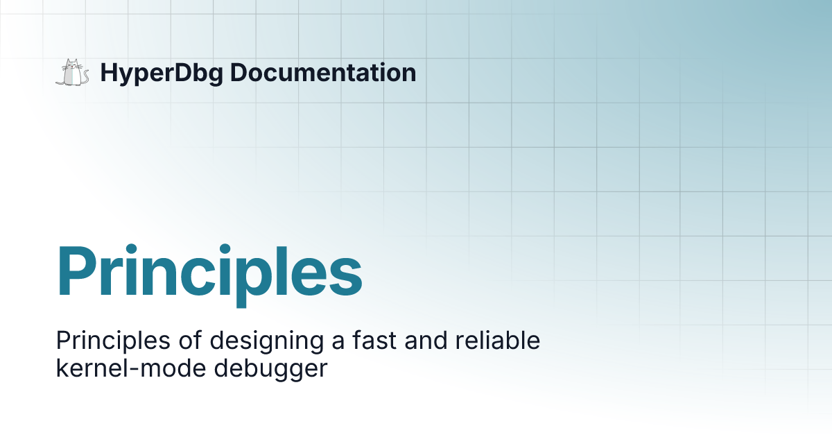 Principles | HyperDbg Documentation